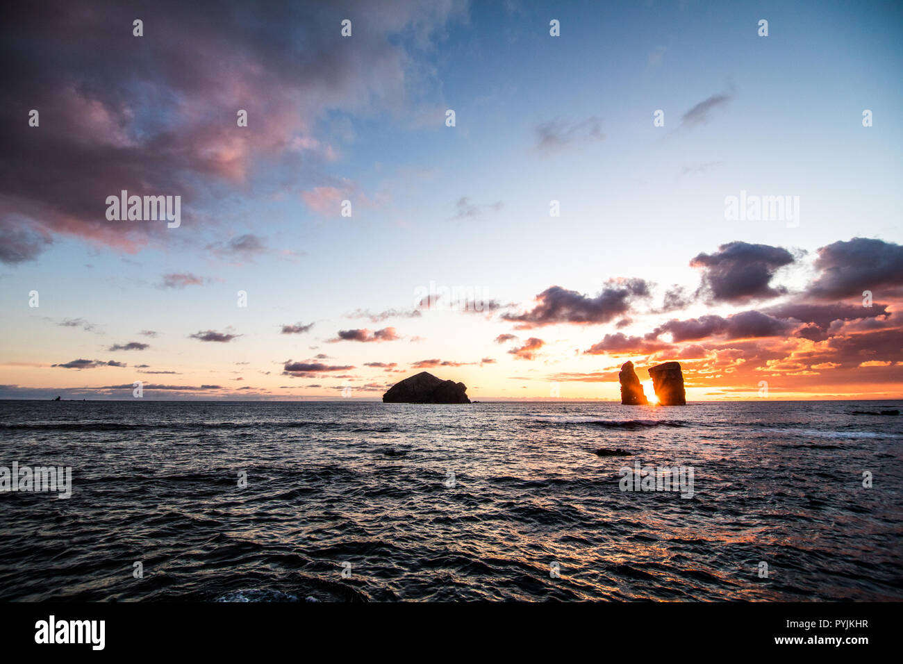 Mosteiros beach volcanic sand hi-res stock photography and images - Alamy