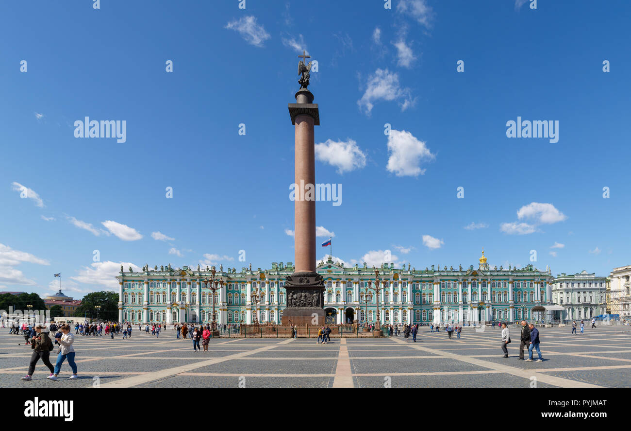Saint petersburg the hermitage spring hi-res stock photography and ...
