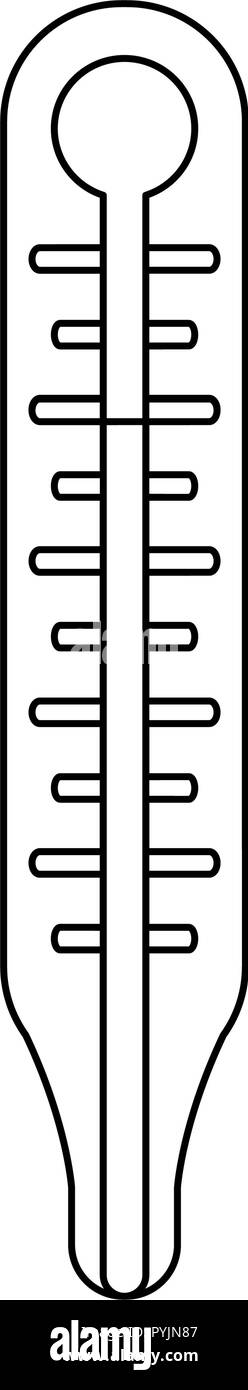 Thermometer medical symbol vector illustration graphic design Stock ...