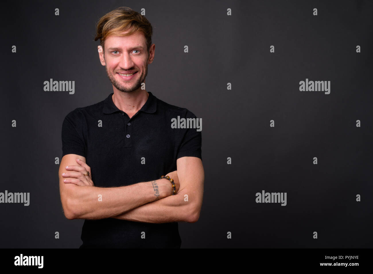 Russian man smiling hi-res stock photography and images - Alamy