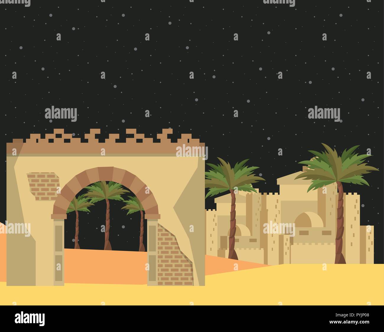 Stable manger christmas Stock Vector Images - Alamy