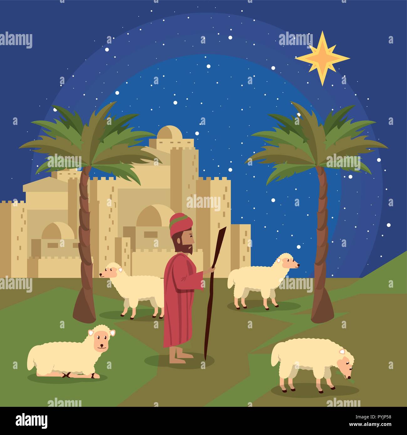 Christian outdoors Stock Vector Images - Alamy