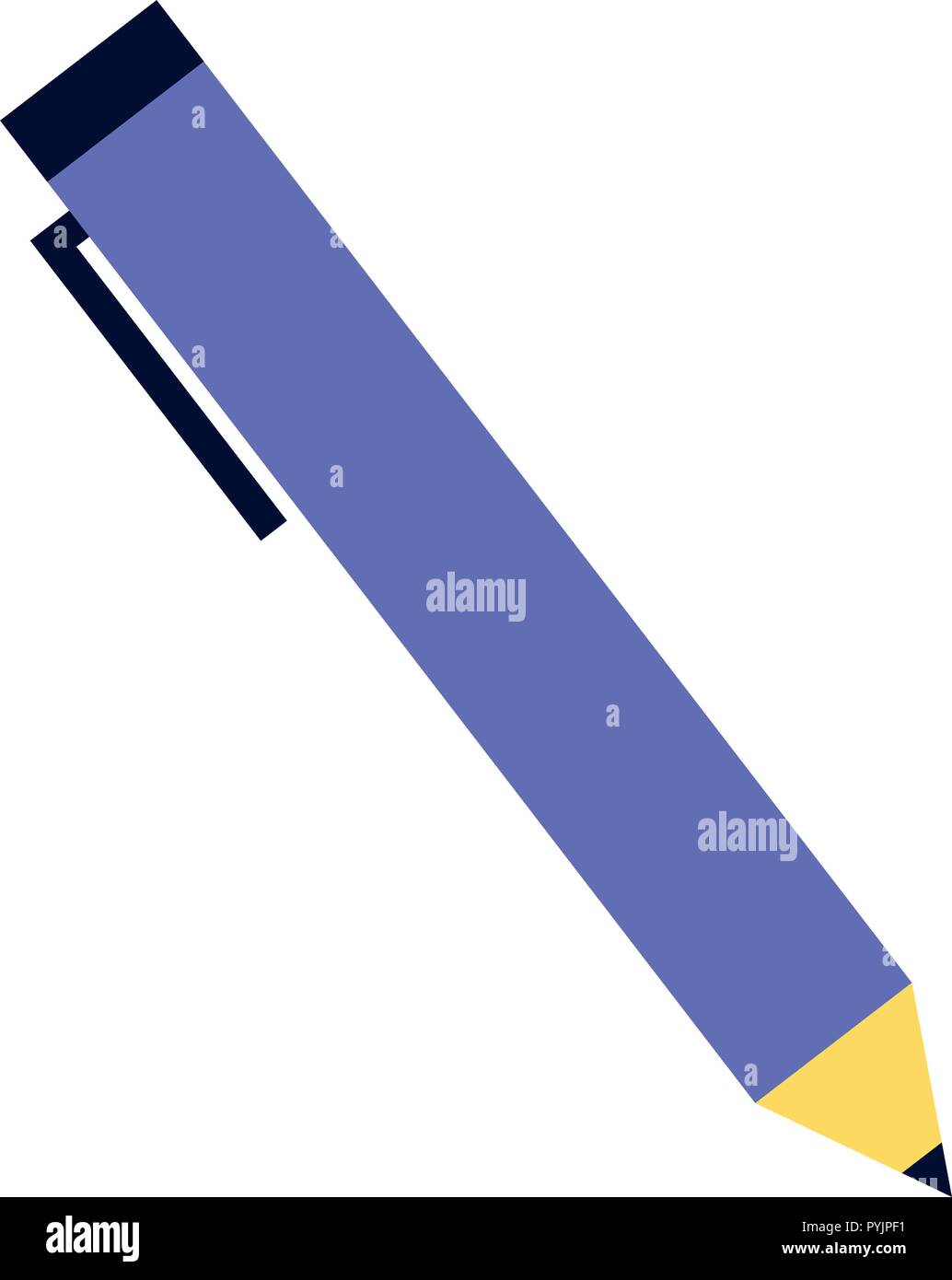 pen supply on white background Stock Vector Image & Art - Alamy