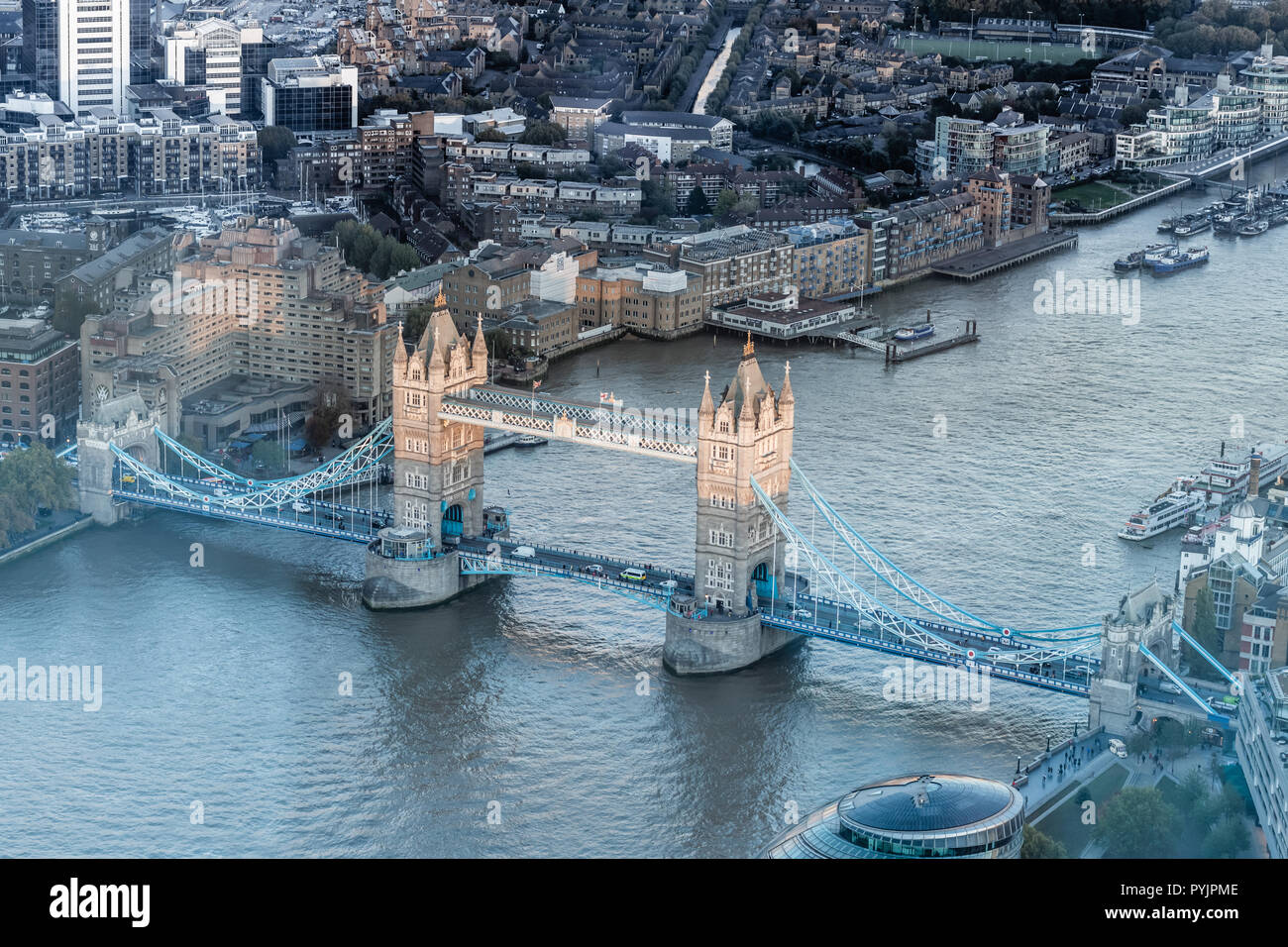 Tower Bridge London and Cityscape Stock Photo - Alamy