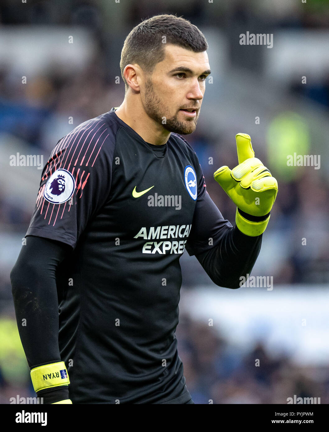 Hove albion goalkeeper mathew ryan hi-res stock photography and images ...