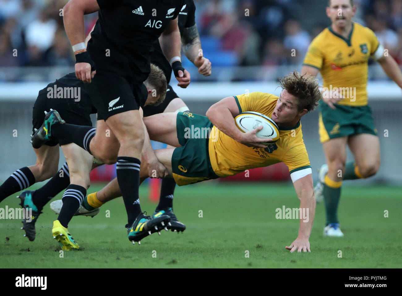 Yokohama, Japan. 27th Oct, 2018. Michael Hooper (AUS) Rugby : 2018 ...