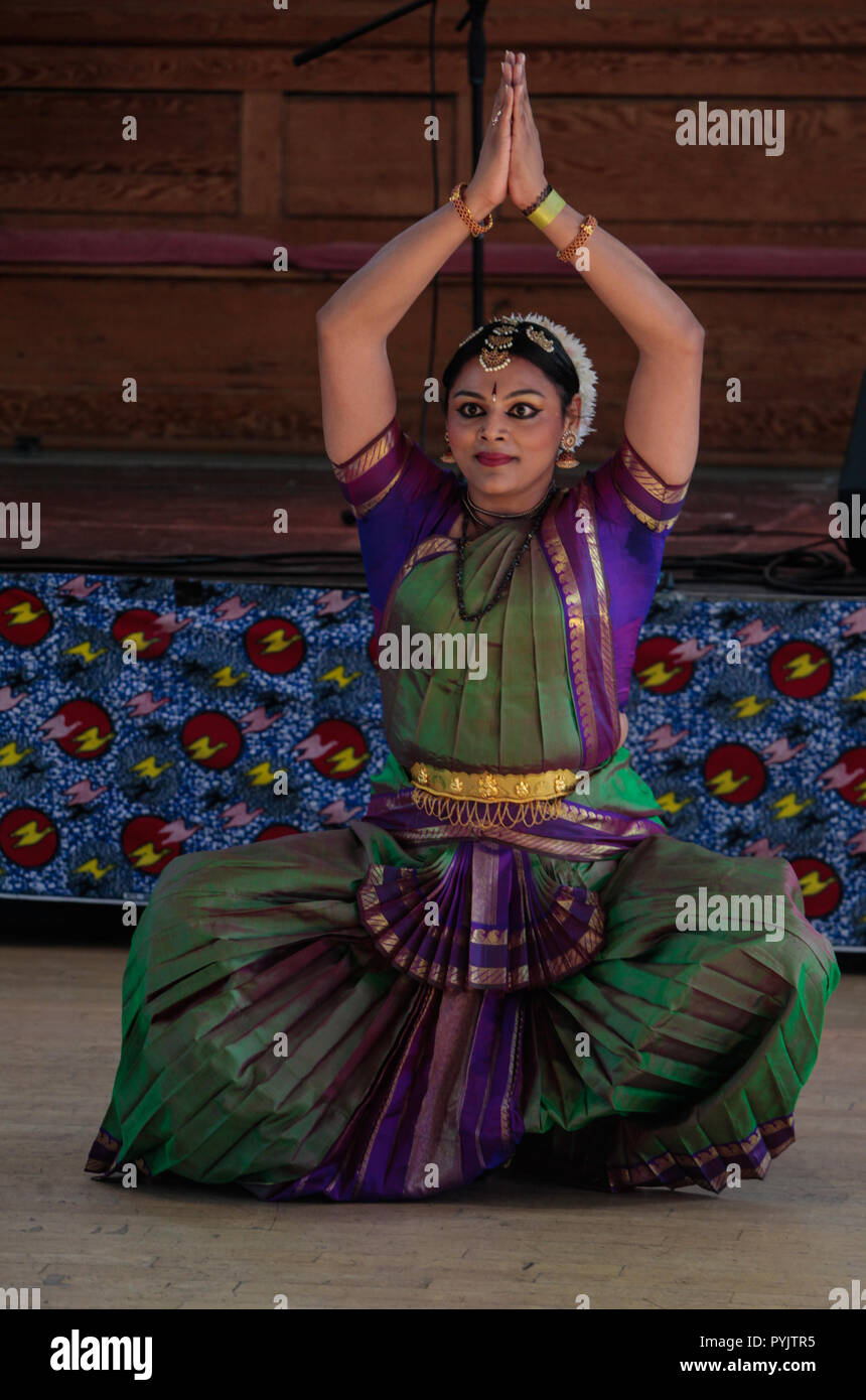 London, UK. 28 October 2018. South Indian classical dance ,Swati ...