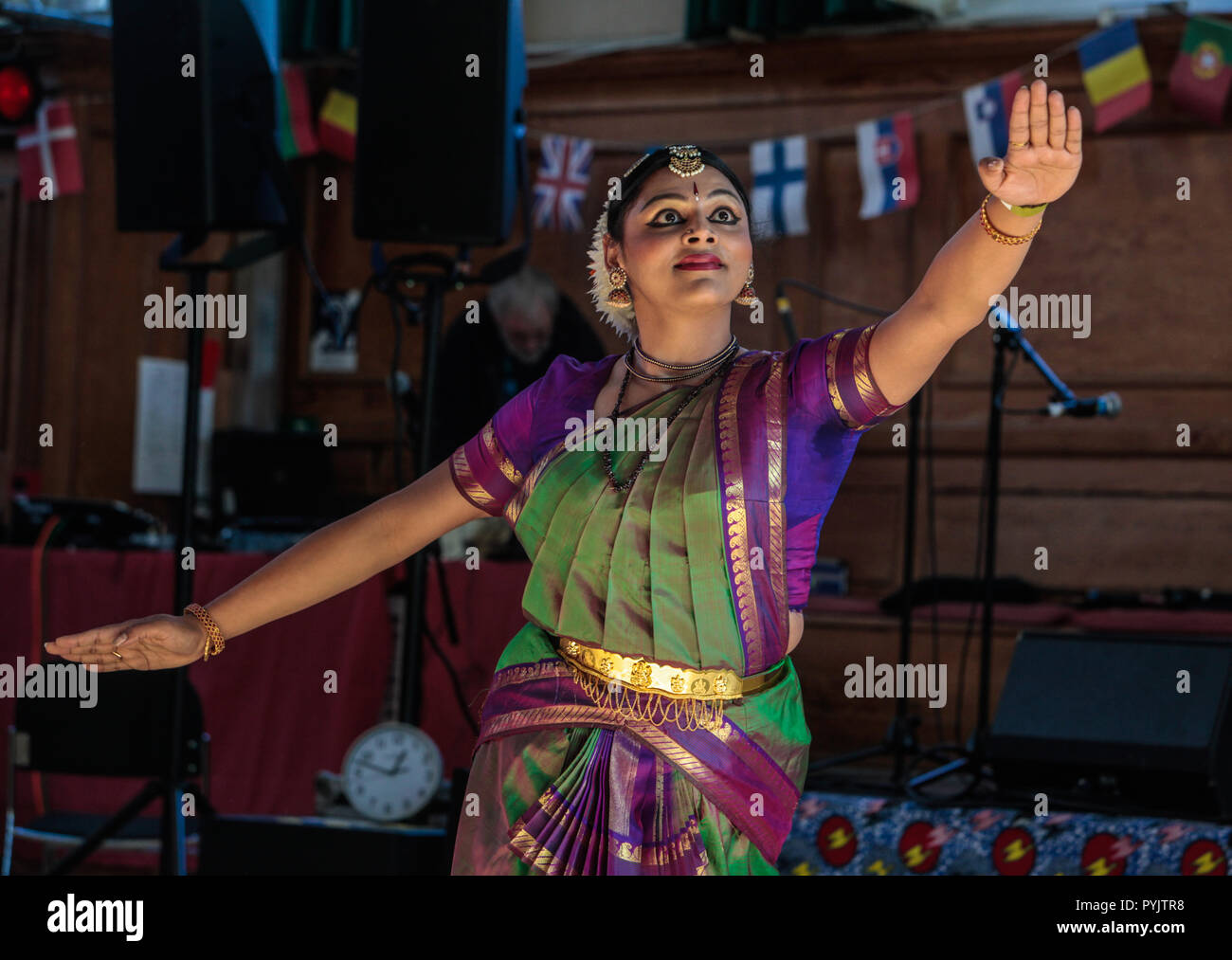 London, UK. 28 October 2018. South Indian classical dance ,Swati ...
