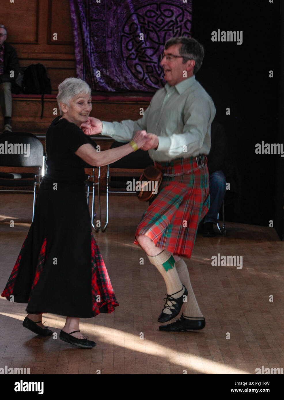 London, UK. 28 October 2018. Scotish Coutry Dancing RCSDSat The ...