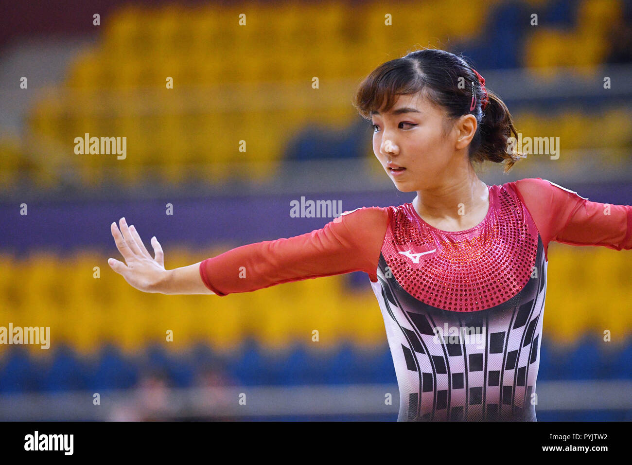Asuka Teramoto (JPN), October 27, 2018 - Artistic Gymnastics : The 2018 ...