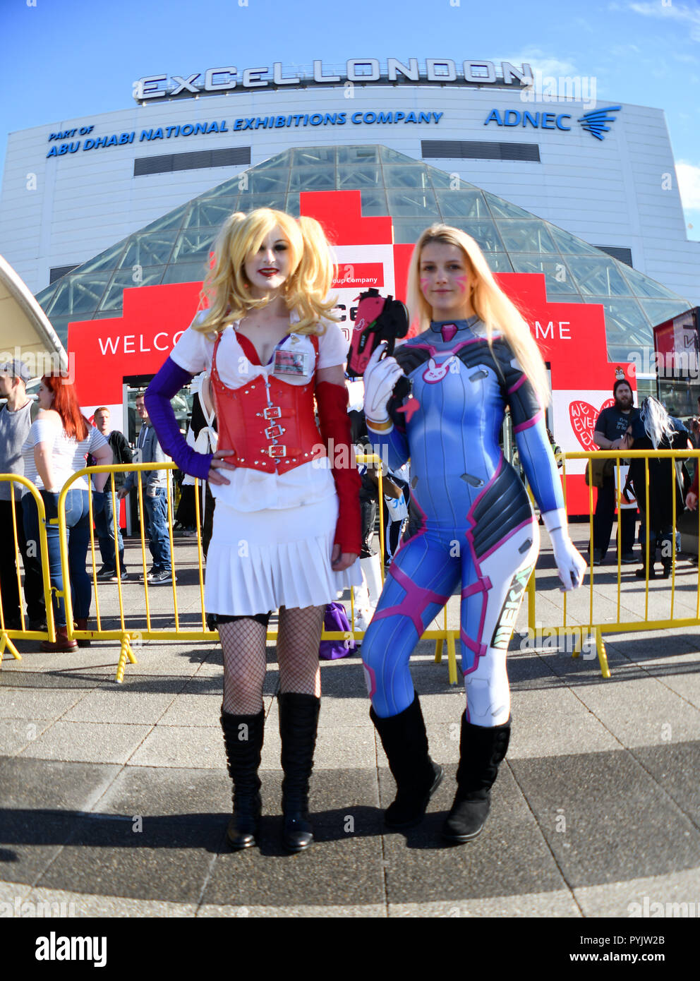 London, UK. 28th Oct 2018. Cosplay fans came to London on October 28 ...