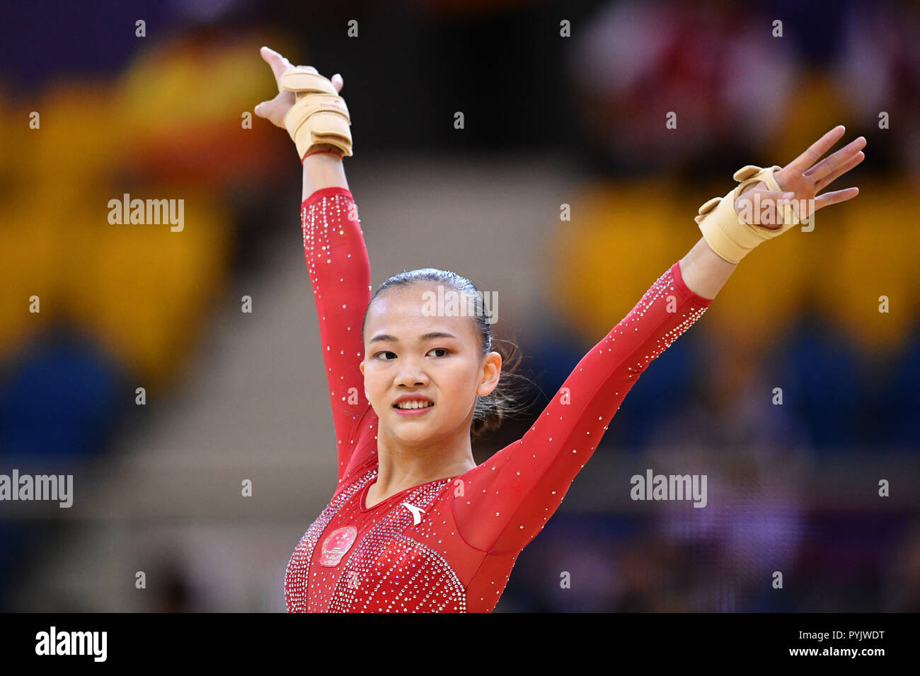 Doha, Qatar. 28th Oct, 2018. Chen Yile (CHN), October 28, 2018 ...