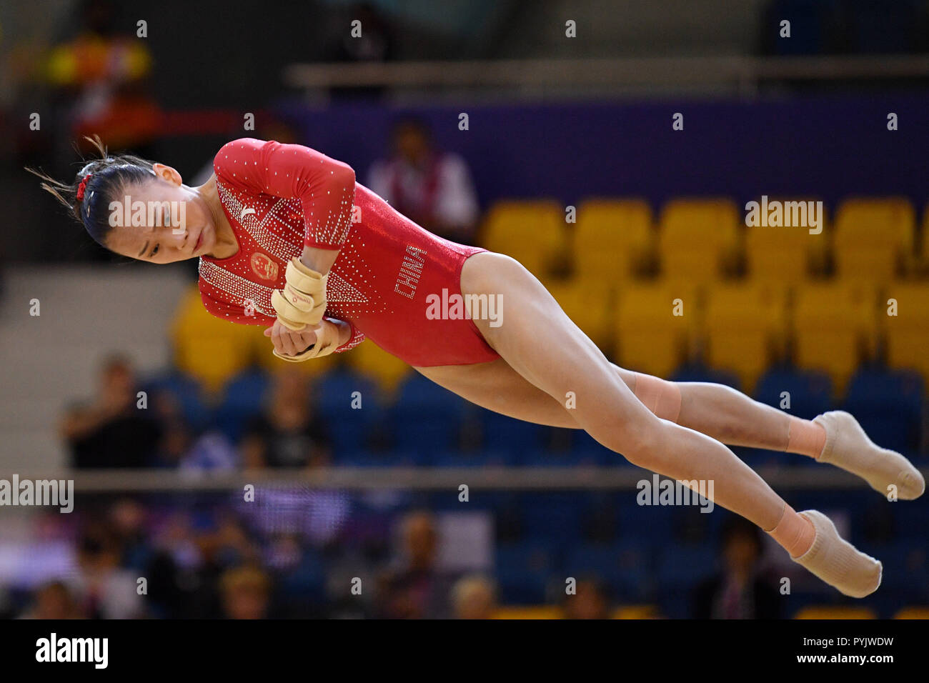 Doha, Qatar. 28th Oct, 2018. Chen Yile (CHN), October 28, 2018 ...