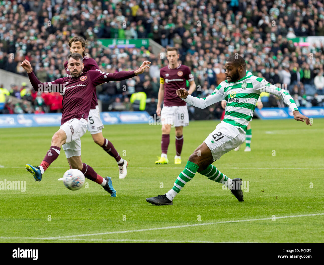 Murrayfield Stadium, Edinburgh, UK. 28th Oct, 2018. Scottish League Cup ...