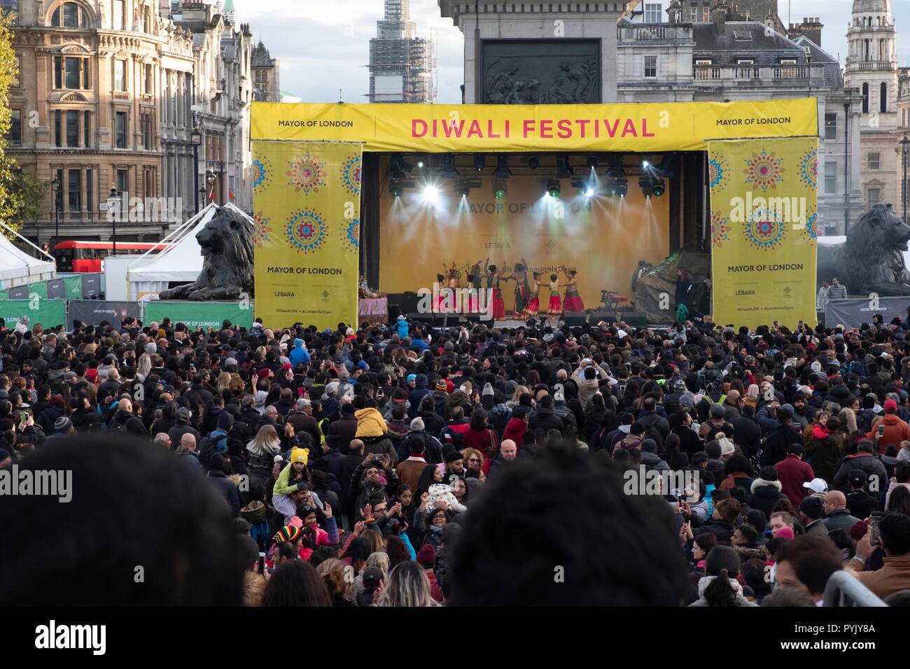 Diwali in london celebrations hi-res stock photography and images - Alamy