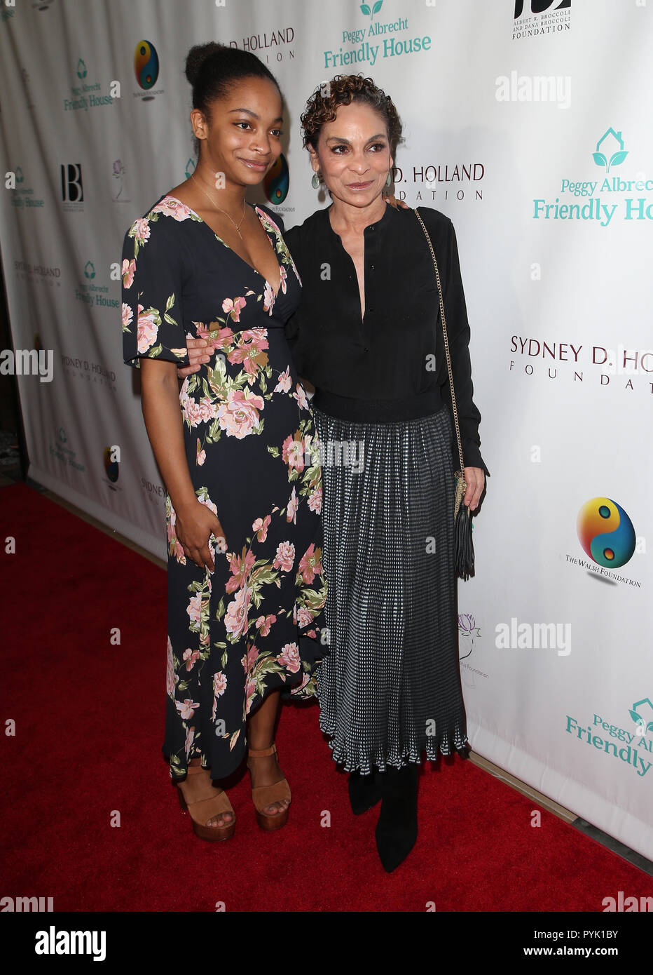 Beverly Hills, USA. 27 October 2018. Jasmine Guy, Imani Duckett ...