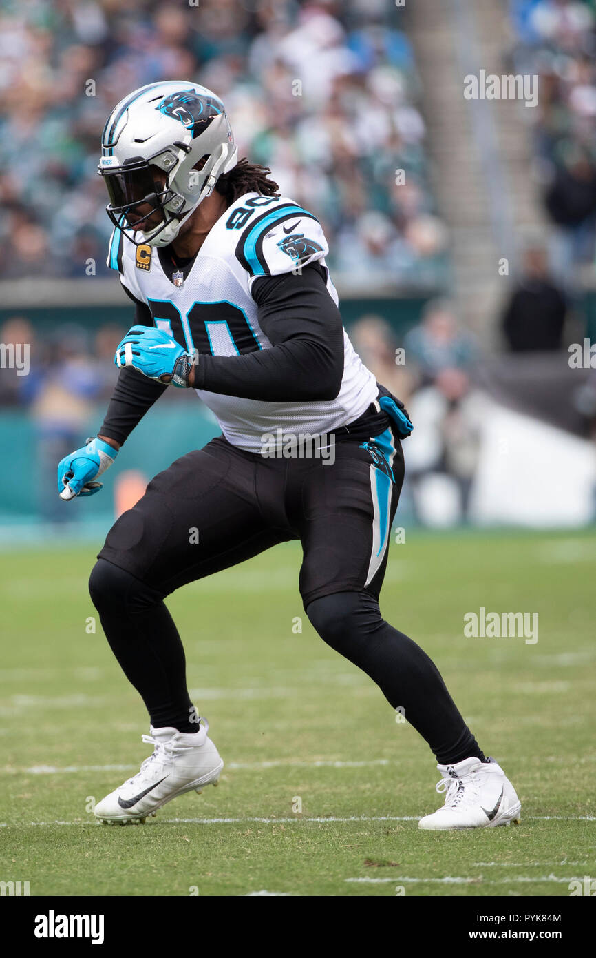 Philadelphia, Pennsylvania, USA. 21st Oct, 2018. Carolina Panthers ...