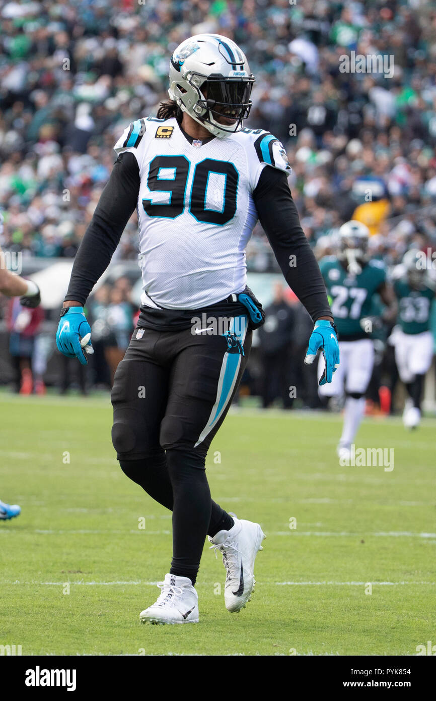 Philadelphia, Pennsylvania, USA. 21st Oct, 2018. Carolina Panthers ...