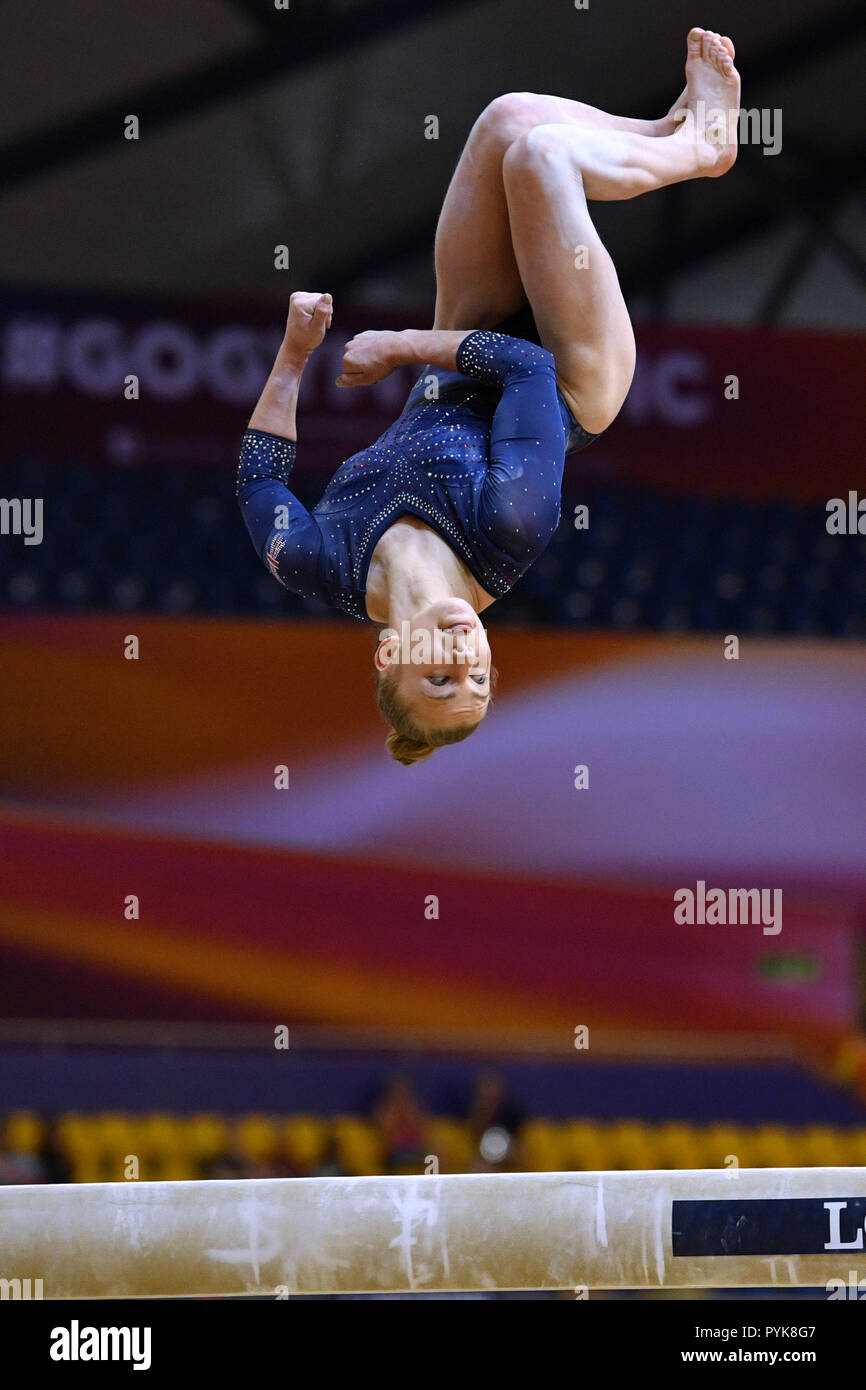 Doha, Qatar. 28th Oct, 2018. Kelly Simm (GBR), October 28, 2018 ...