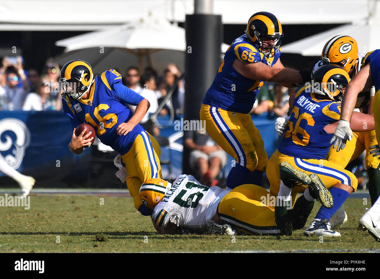 Green bay packers linebacker kyler fackrell hi-res stock photography ...