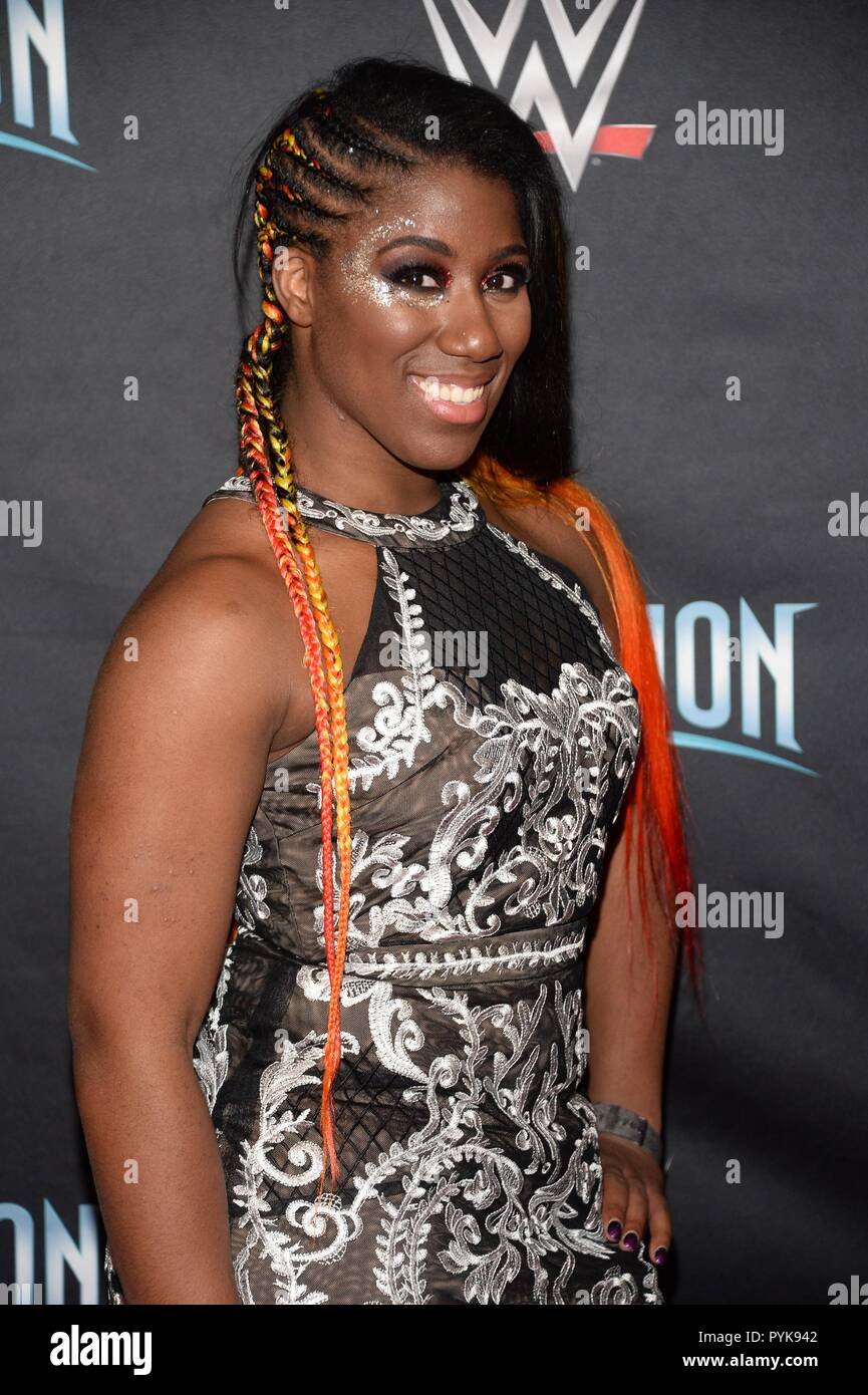 New York, NY, USA. 28th Oct, 2018. Ember Moon at arrivals for WWE ...