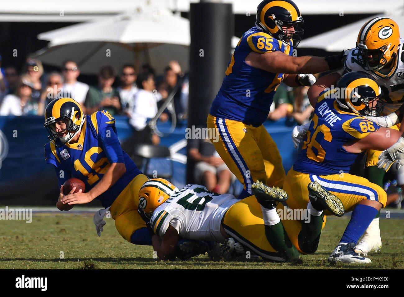 Green bay packers linebacker kyler fackrell hi-res stock photography ...