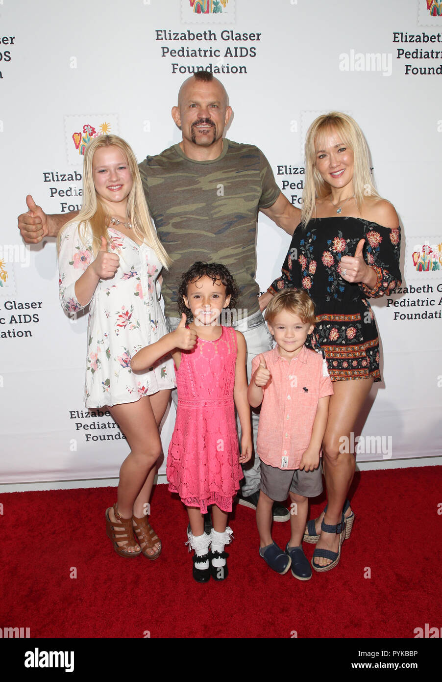 Culver City, Ca. 28th Oct, 2018. Chuck Liddell, Heidi Northcott and ...