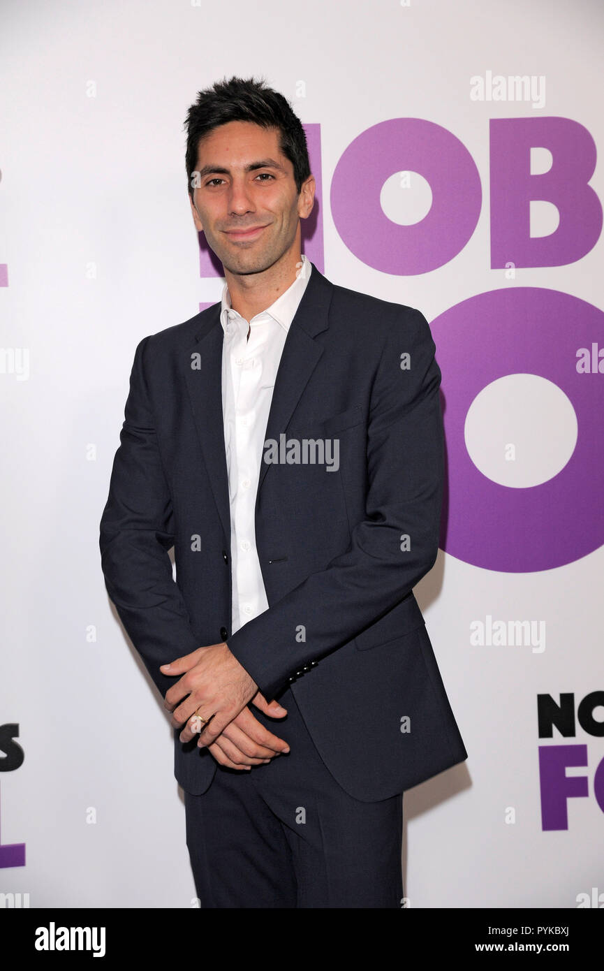 NEW YORK, NY - OCTOBER 28: Nev Schulman attends 'Nobody's Fool' New ...