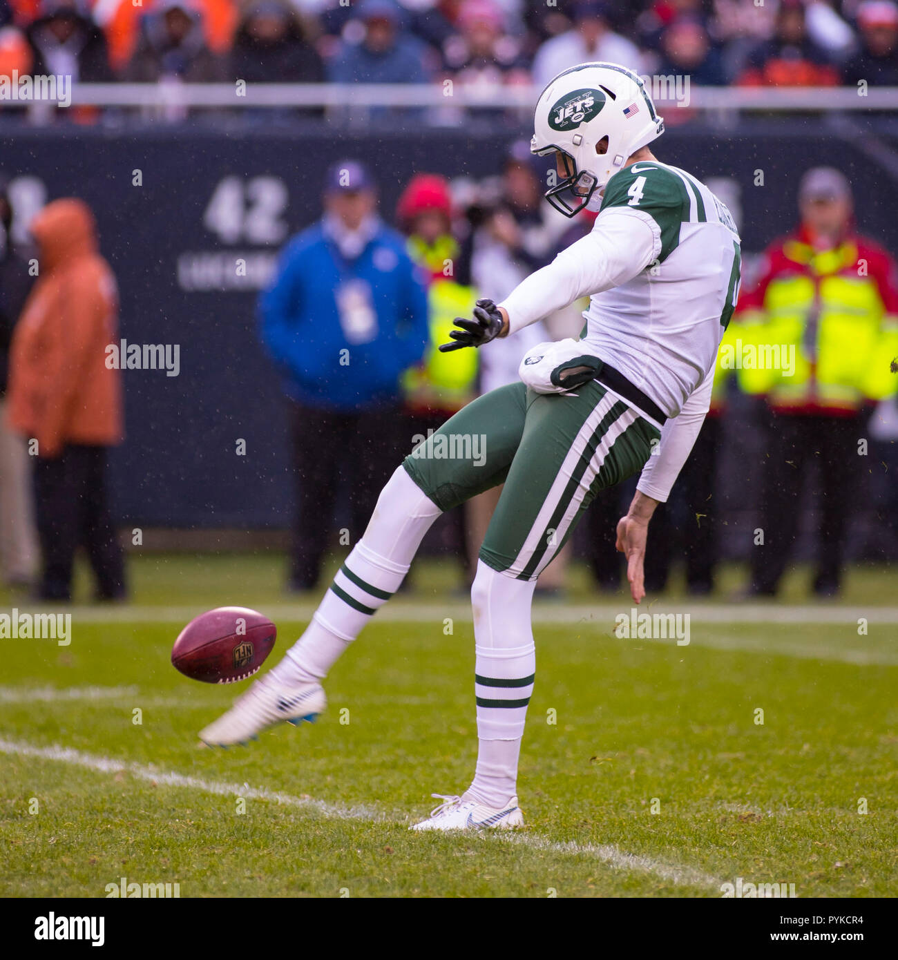 Chicago, Illinois, USA. 28th Oct, 2018. - Jets #4 Lachlan Edwards in ...