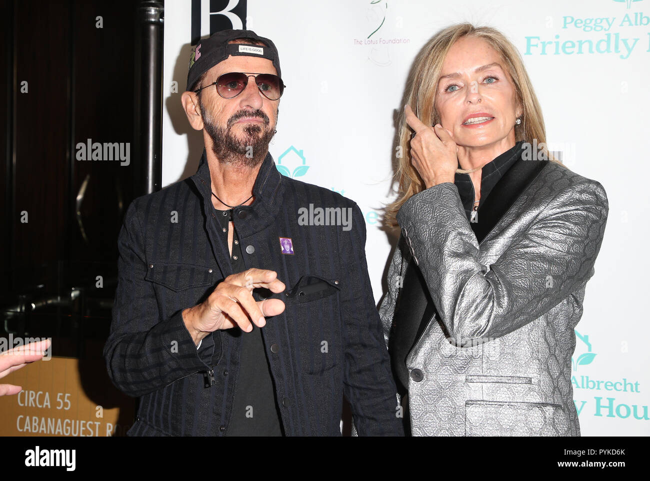 Beverly Hills, California, USA. 27th Oct, 2018. Ringo Starr, Barbara ...