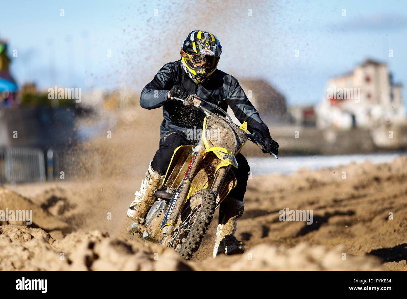 Portrush, Northern Ireland. Sunday 28 October, 2018 Action from the ...