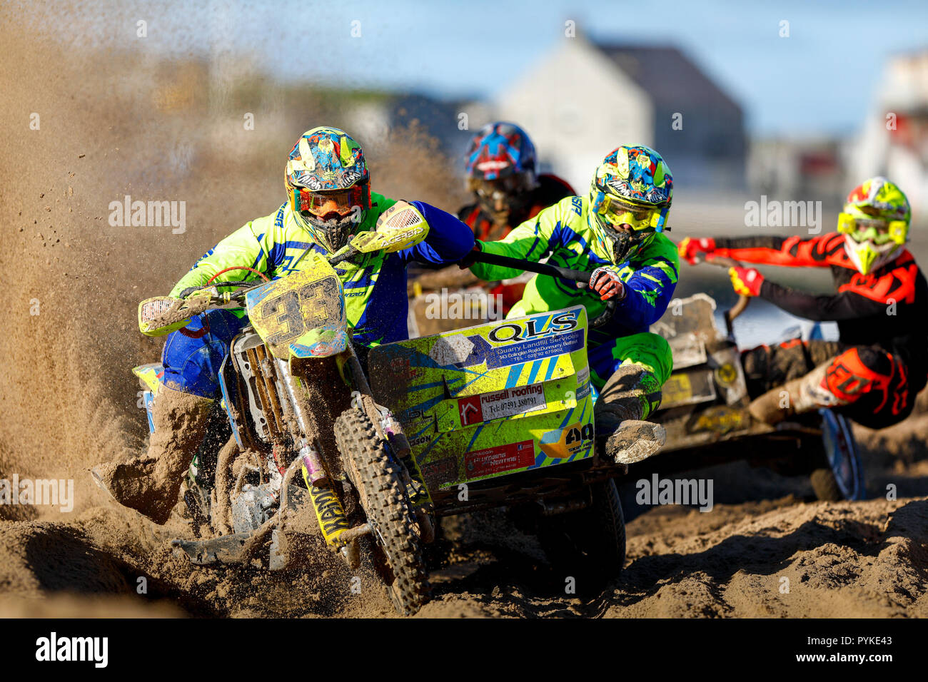 Portrush, Northern Ireland. Sunday 28 October, 2018 Action from the ...