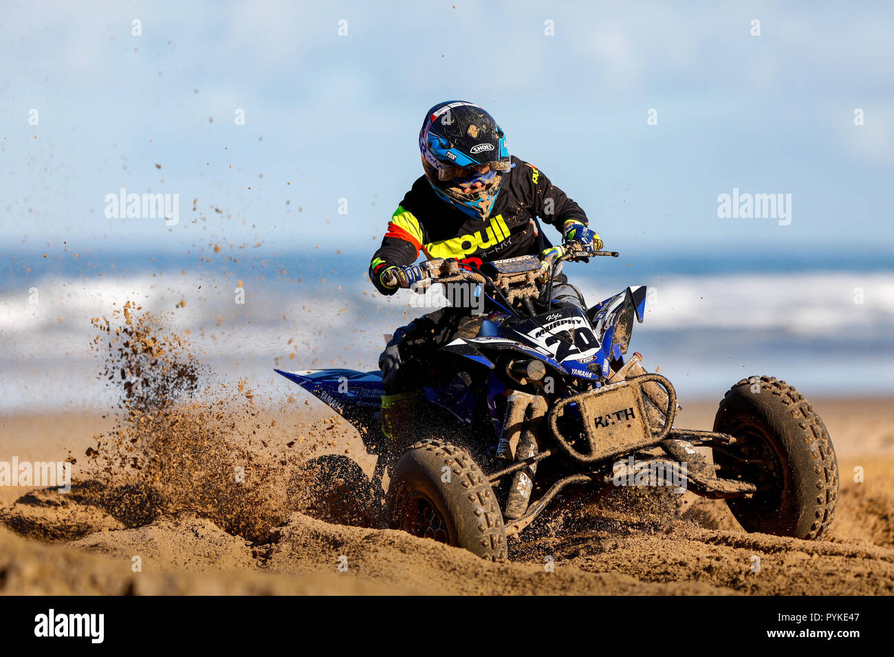 Portrush, Northern Ireland. Sunday 28 October, 2018 Action from the ...