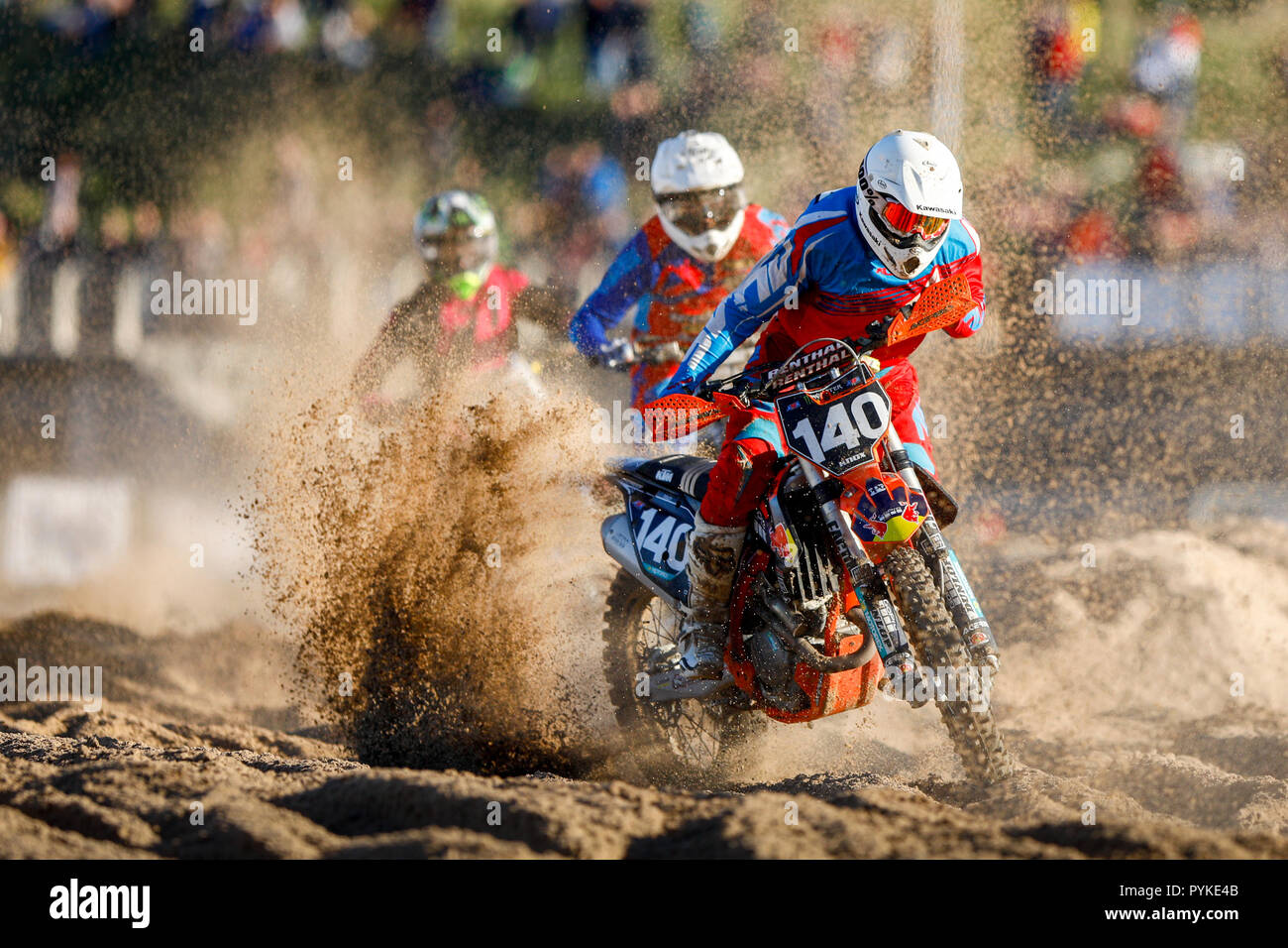 Portrush, Northern Ireland. Sunday 28 October, 2018 Action from the ...