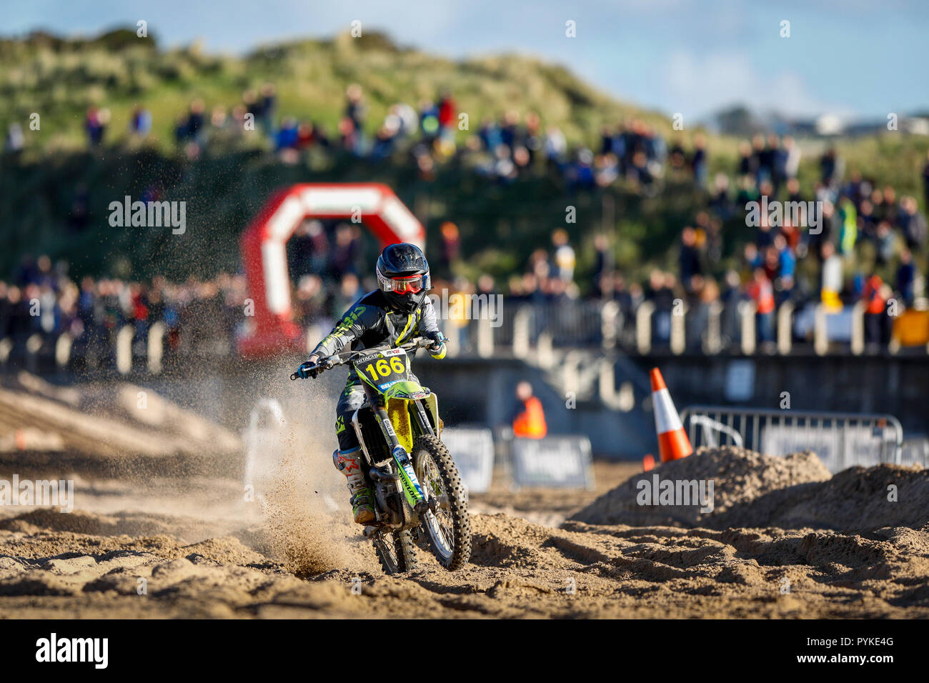 Portrush, Northern Ireland. Sunday 28 October, 2018 Action from the ...