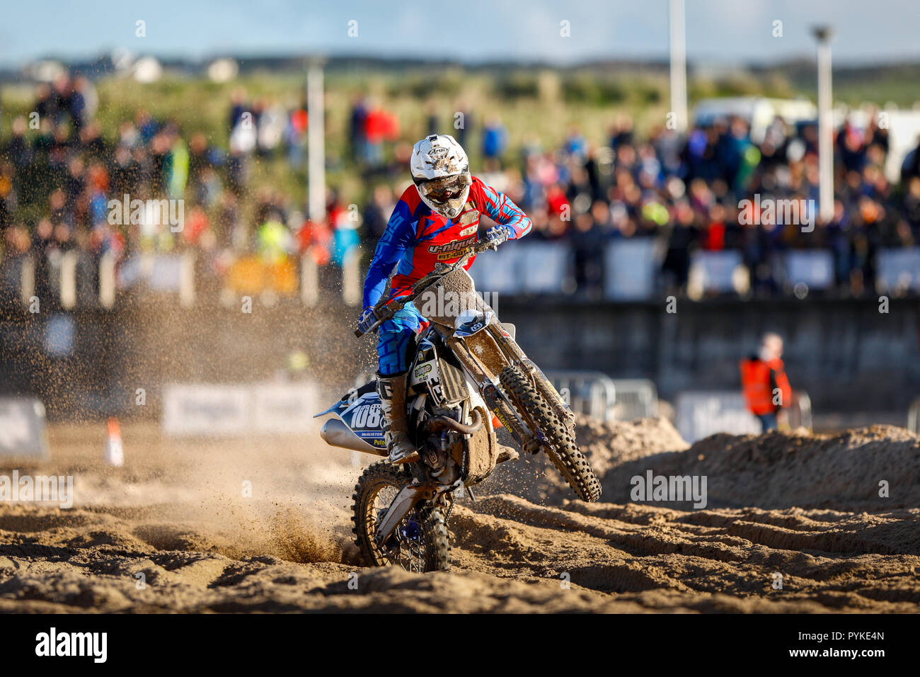 Portrush, Northern Ireland. Sunday 28 October, 2018 Action from the ...