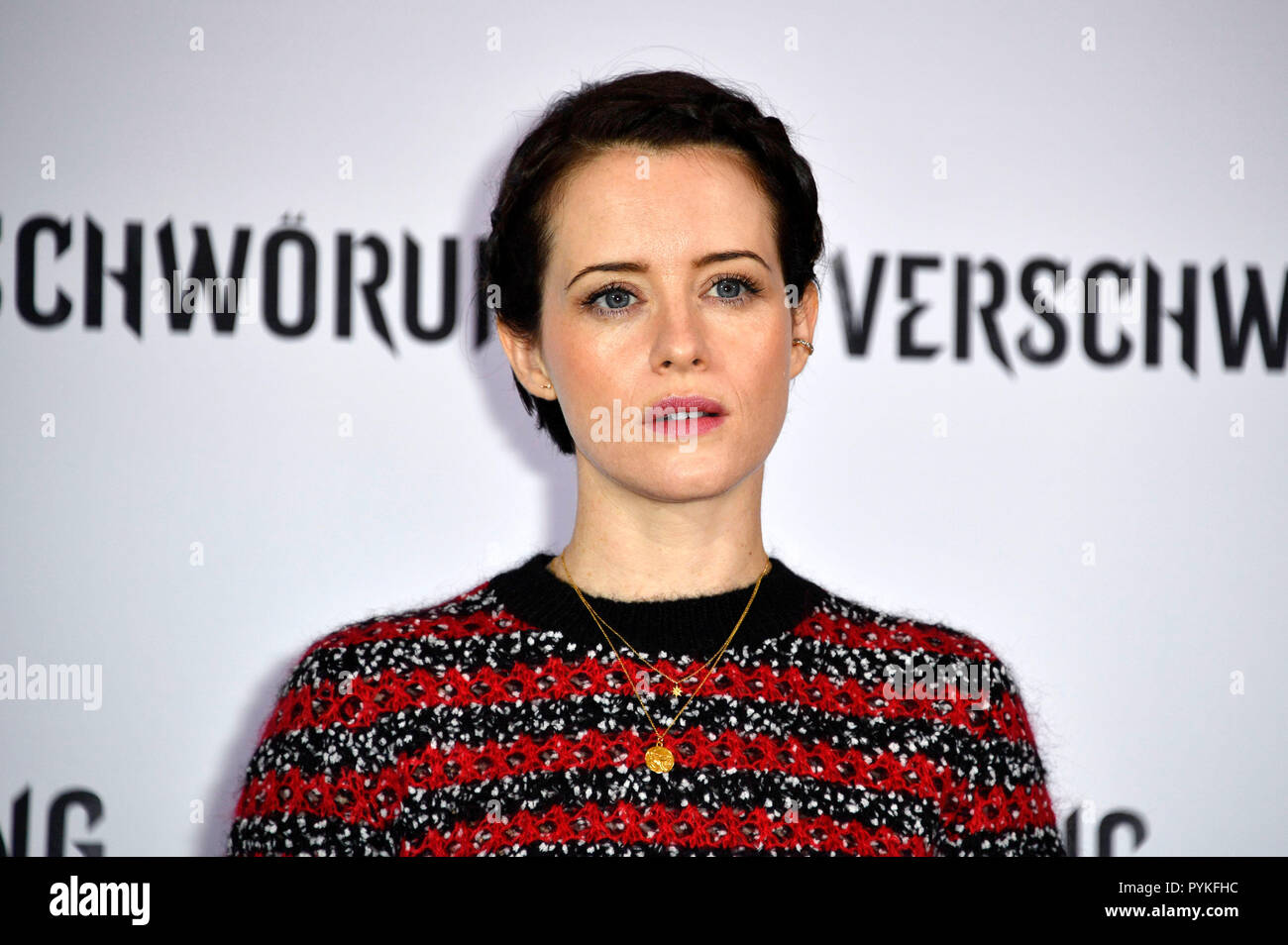 Claire Foy attending 'The Girl in the Spider's Web' photocall at the ...