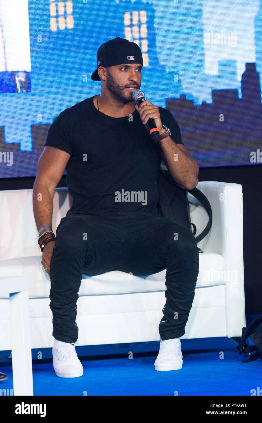 Ricky Whittle 4th edition of Warsaw Comic Con held on October 28, 2018 ...