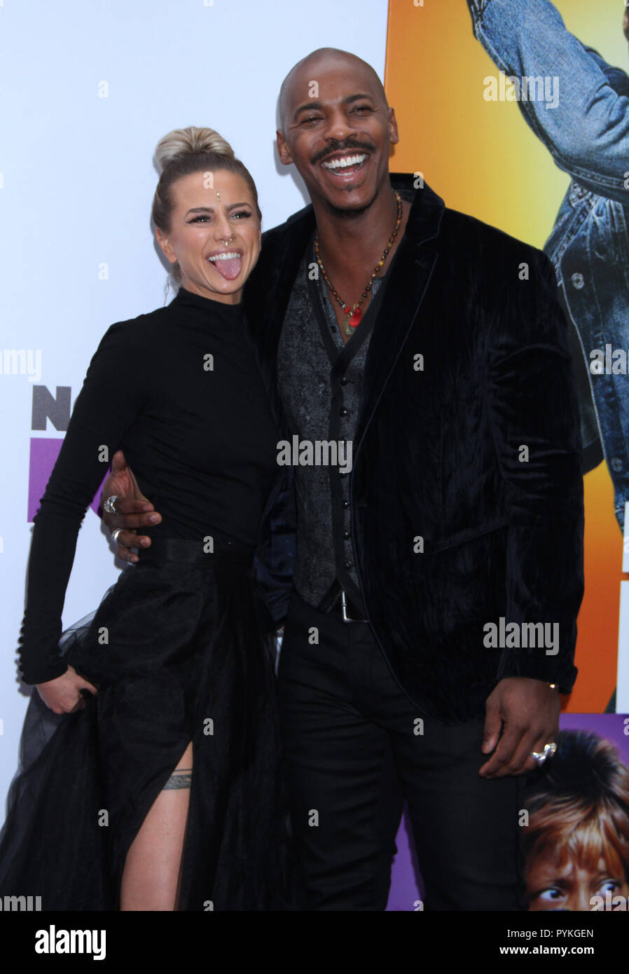 NEW YORK, NY - October 28: Frida Kardeskog, Mehcad Brooks at the ...