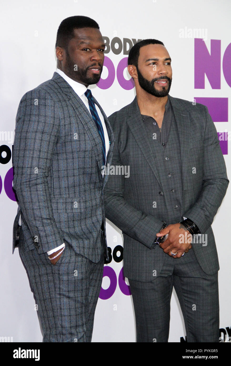 NEW YORK, NY - October 28: Curtis James Jackson aka 50 Cent, Omari ...