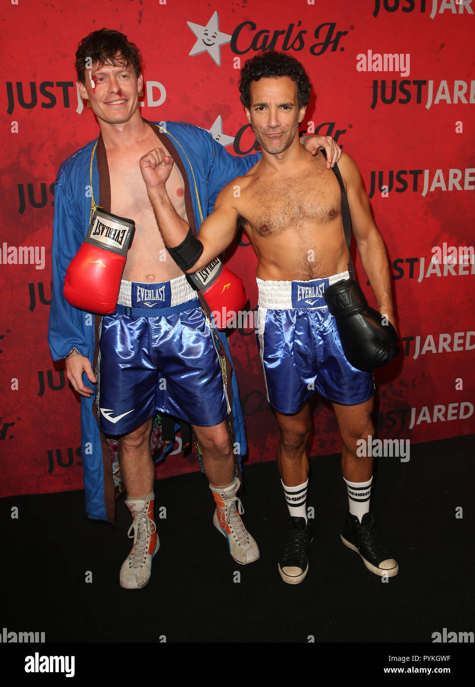 Los Angeles, California, USA. 27th Oct, 2018. Olen Holm and George K ...