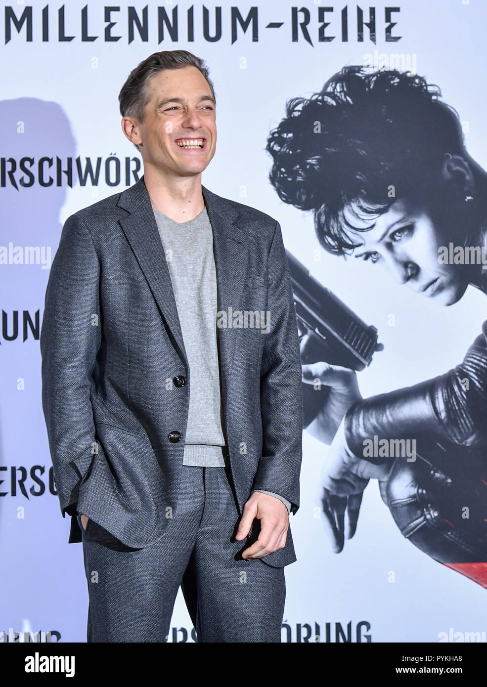 Berlin, Germany. 29th Oct, 2018. German actor Volker Bruch at a press ...