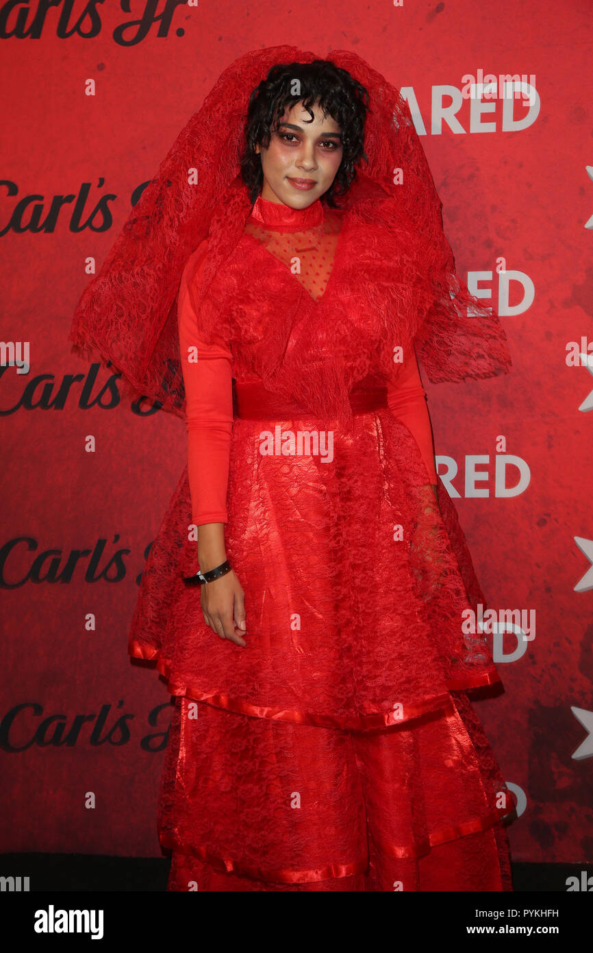 October 27, 2018 - Los Angeles, California, U.S. - Alexandra Shipp ...