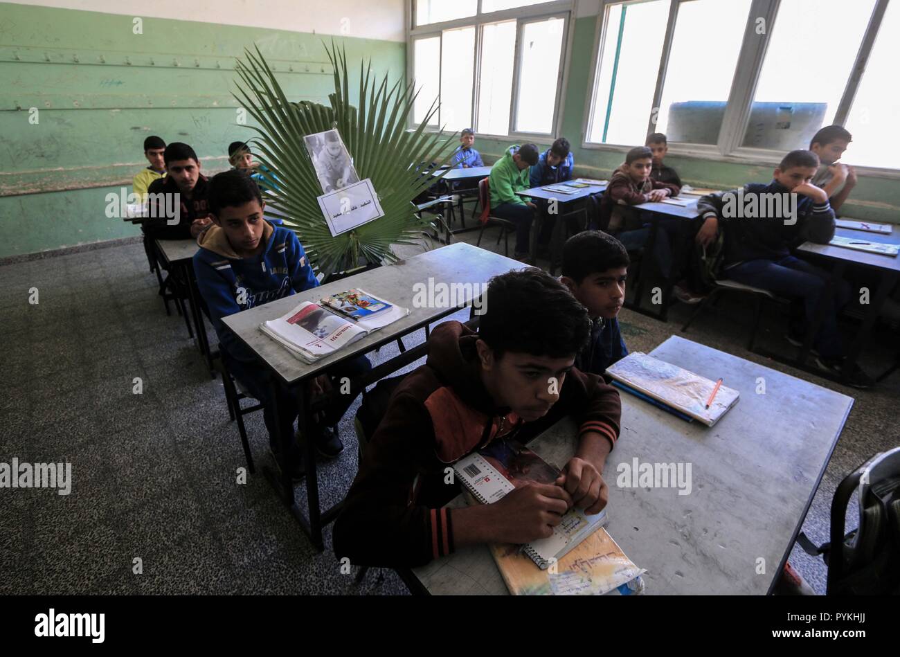 October 29, 2018 - Central Of The Gaza Strip, The Gaza Strip, Palestine ...