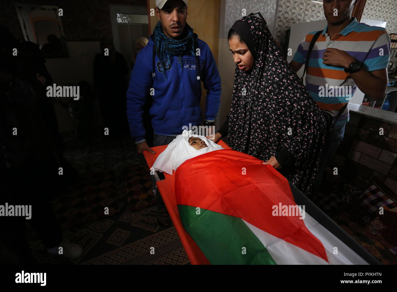 October 29, 2018 - Deir Al-Balah, Gaza Strip, Palestinian Territory ...