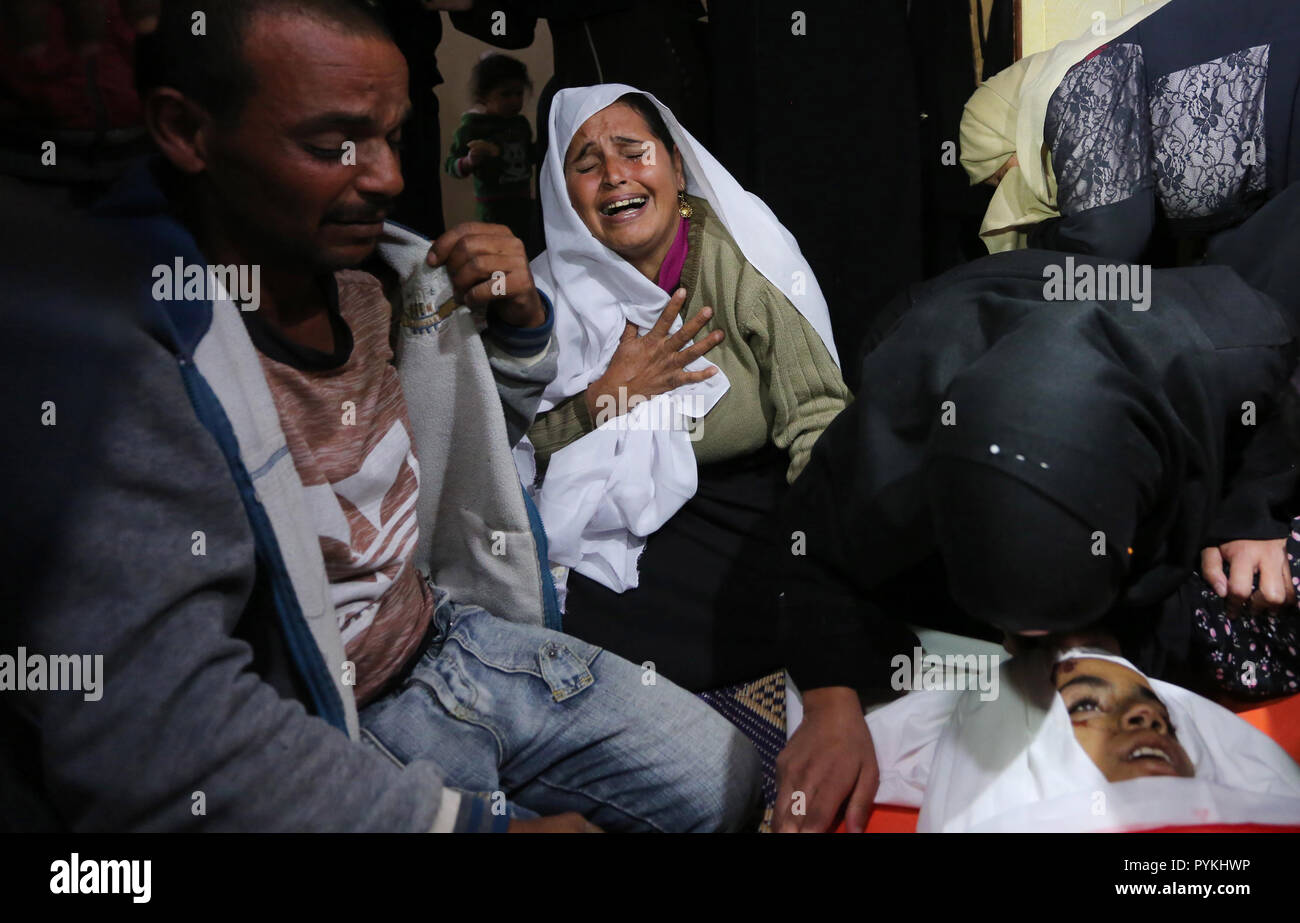 October 29, 2018 - Deir Al-Balah, Gaza Strip, Palestinian Territory ...