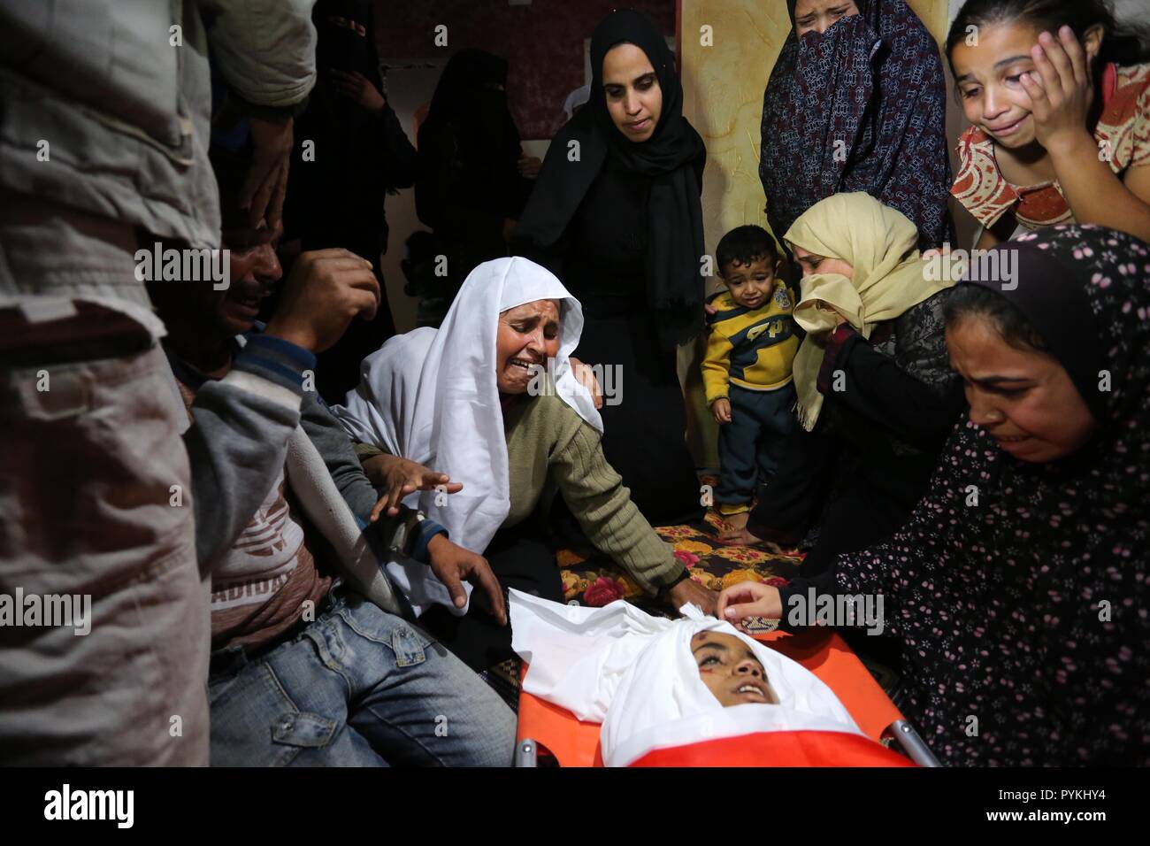 October 29, 2018 - Deir Al-Balah, Gaza Strip, Palestinian Territory ...