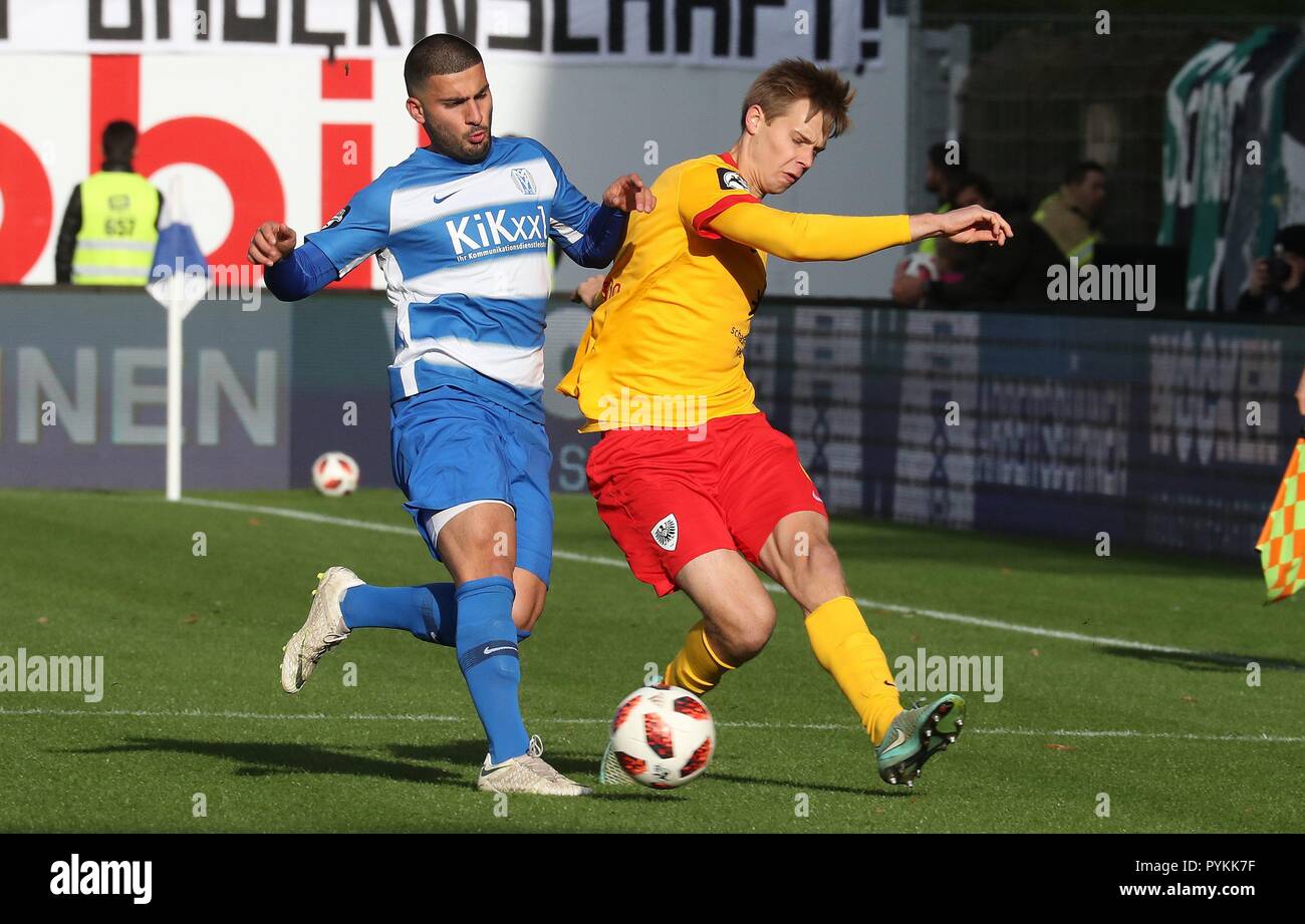 firo Football, 28.10.2018 3rd Bundesliga, season 2011/2012 SV Meppen ...