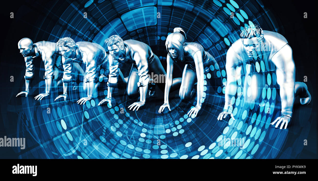 Business Competition and Thriving in a Competitive Environment Stock ...