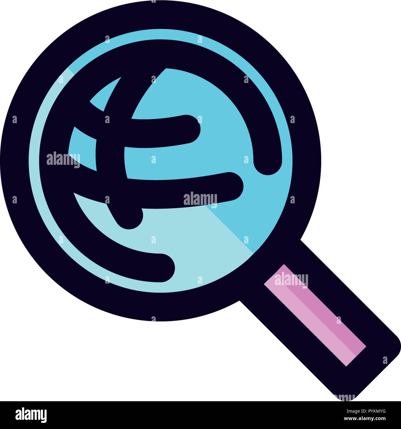 Search Icon Template Vector Sign Design Stock Vector Image & Art - Alamy